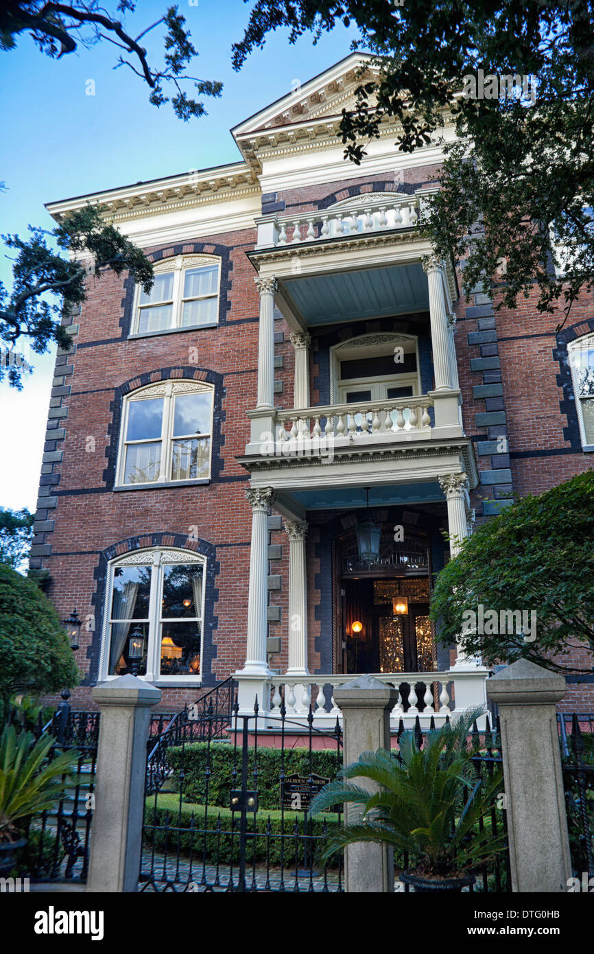 Calhoun Mansion in Charleston, South Carolina Stock Photo - Alamy