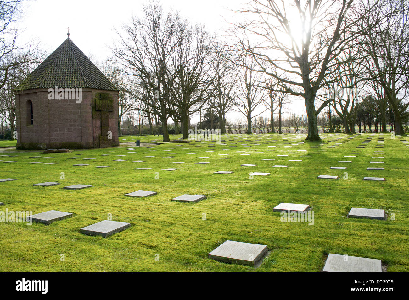 German great world war 1 flanders fields belgium Cemetery Stock Photo ...