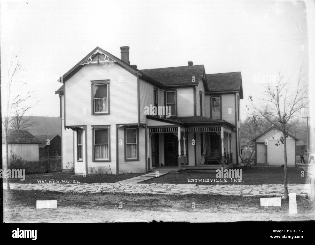 Local apartment Black and White Stock Photos & Images - Alamy