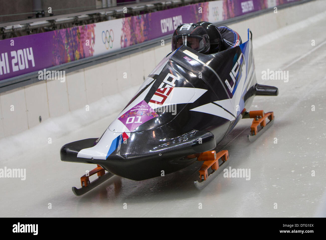 Bobsleigh olympics usa hi-res stock photography and images - Alamy