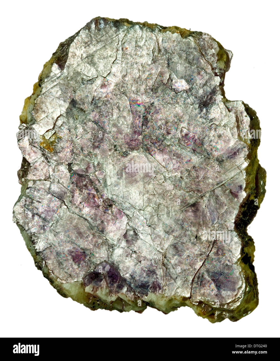 Lepidolite rock hi-res stock photography and images - Alamy