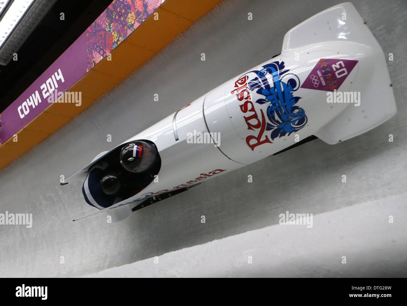 Pilot Alexander Zubkov and Alexey Voevoda of Russia 1 compete in the ...