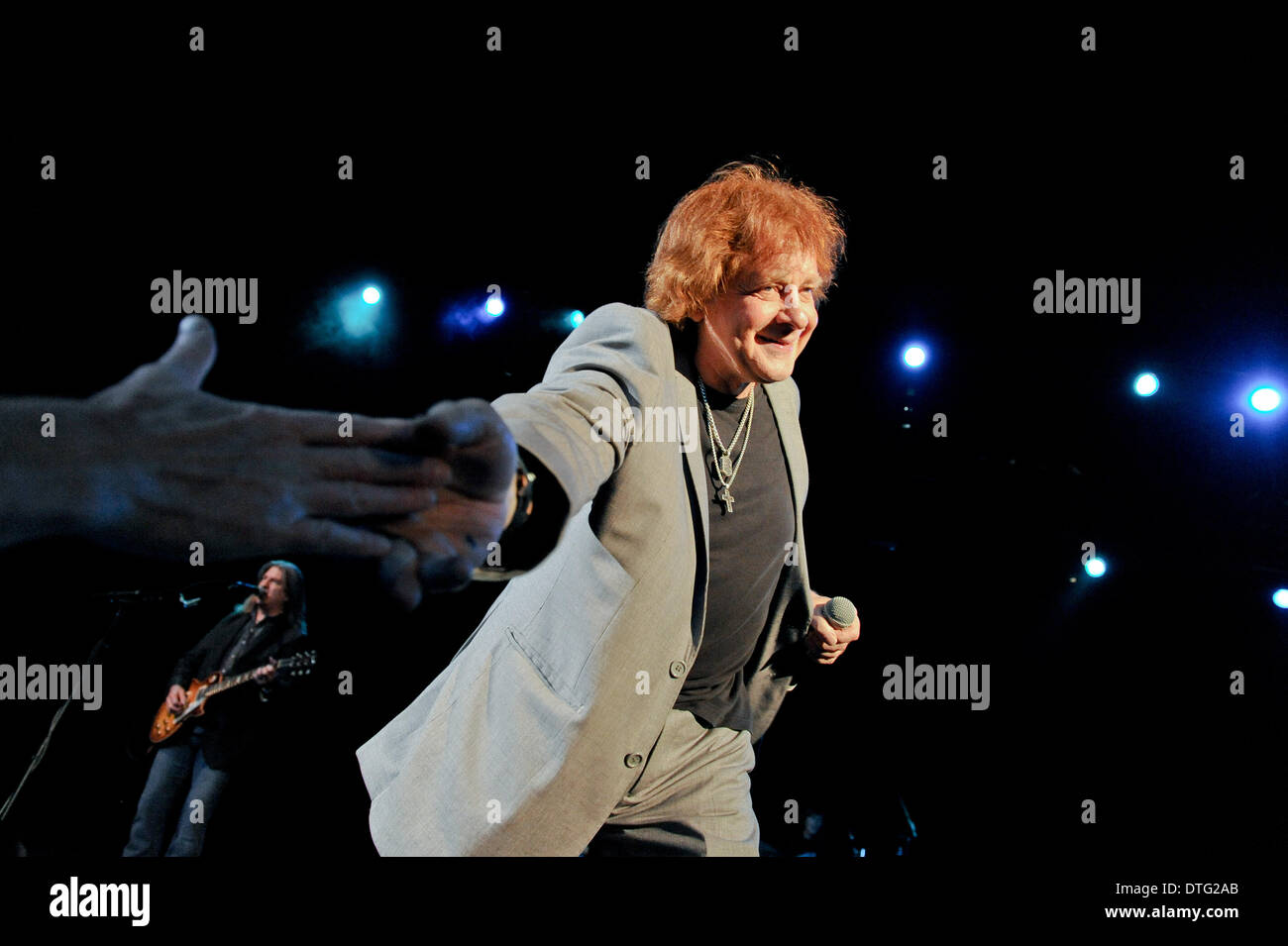 San Antonio, Texas, USA. 16th Feb, 2014. Singer Eddie Money performs in ...