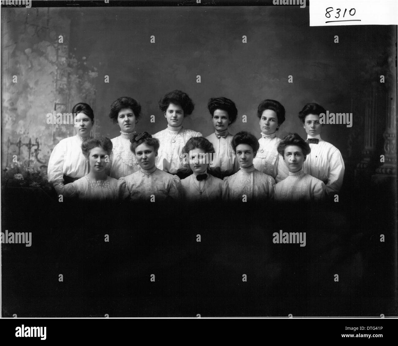 The 1908 YWCA cabinet group portrait represents women’s education ...