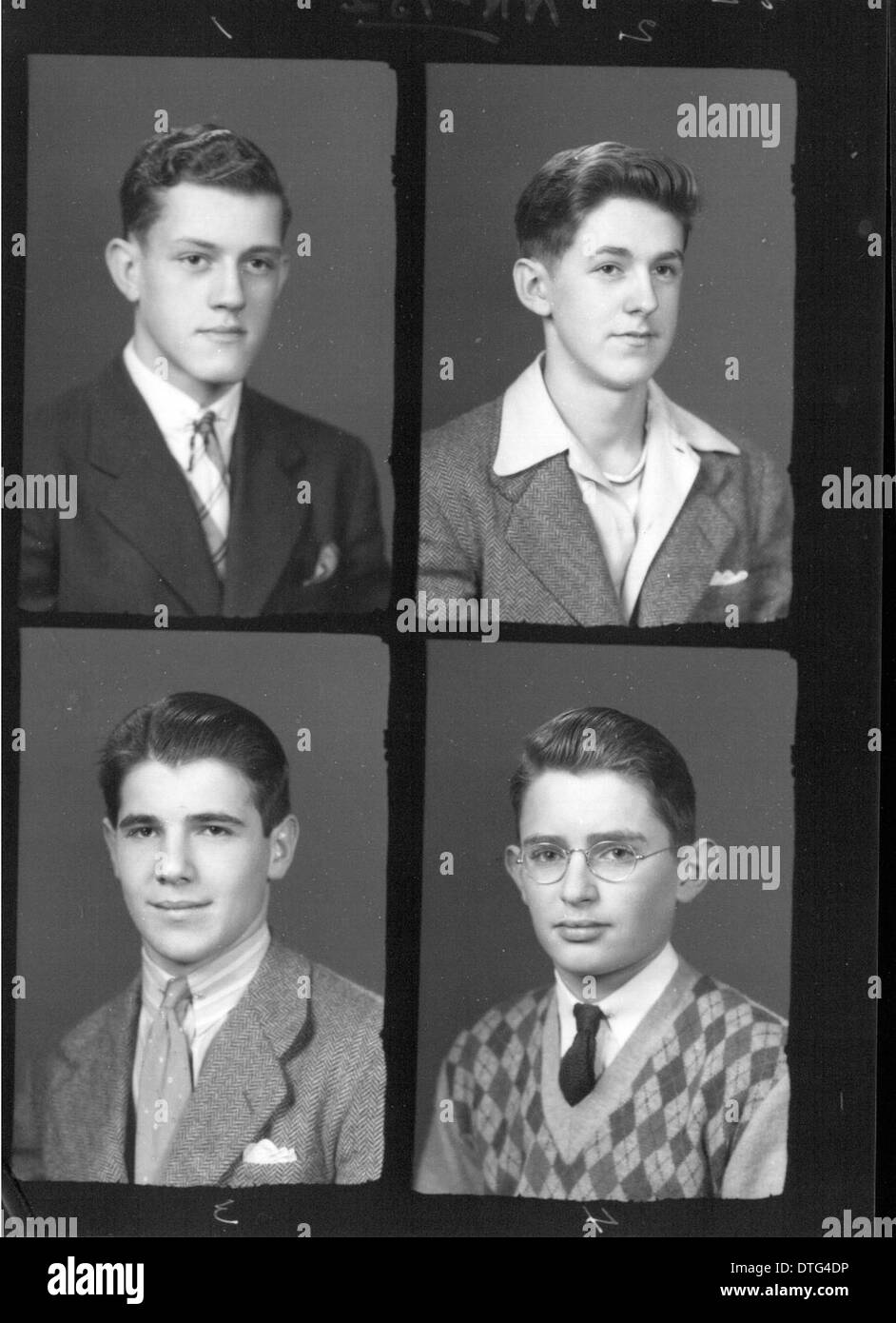 High school yearbook portraits hi-res stock photography and images - Alamy