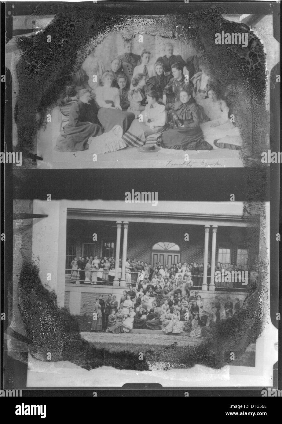 Composite of two large groups of women n.d Stock Photo - Alamy