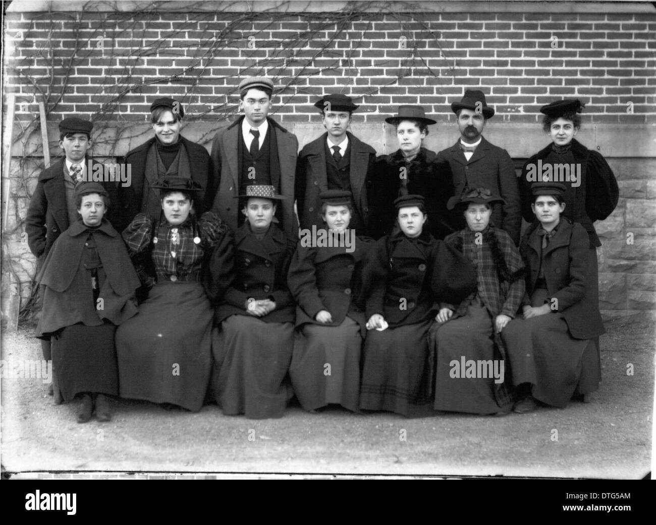 School class photographs Black and White Stock Photos & Images - Alamy