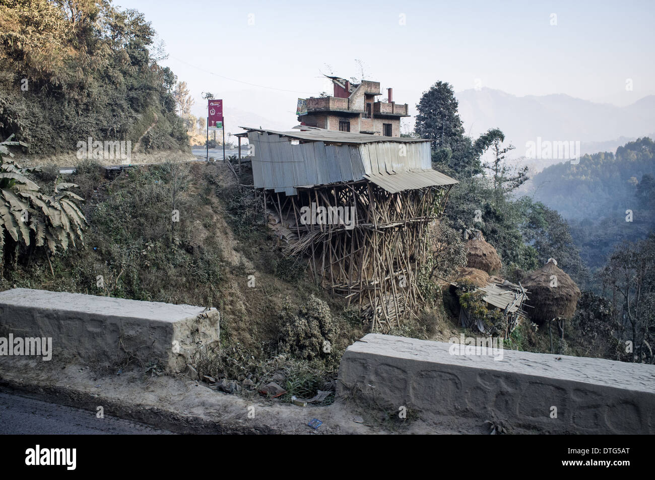 Nepal tharu house hi-res stock photography and images - Alamy