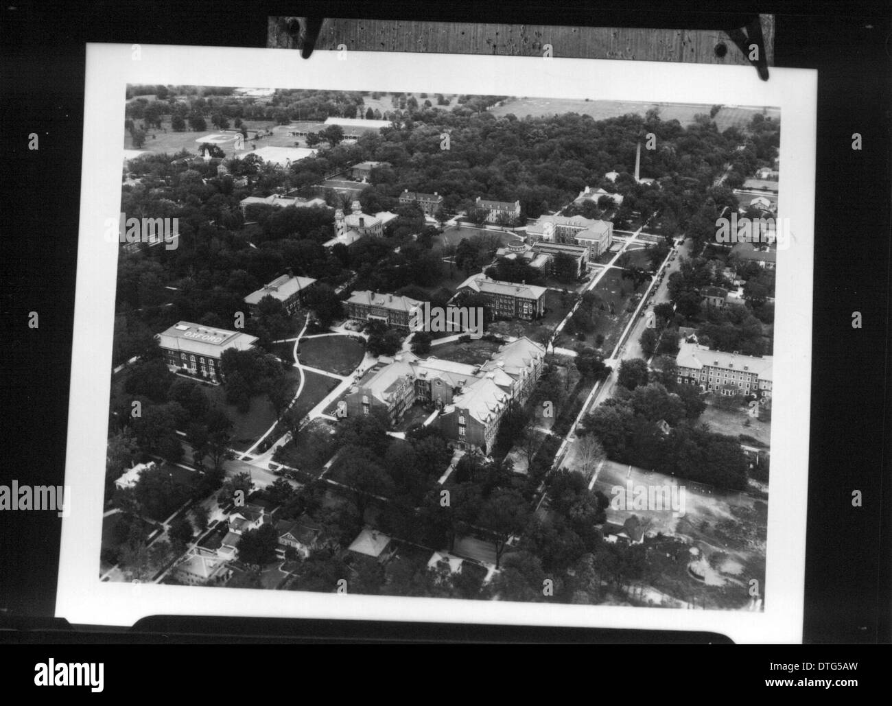 This aerial view captures the Western Campus of Miami University in ...