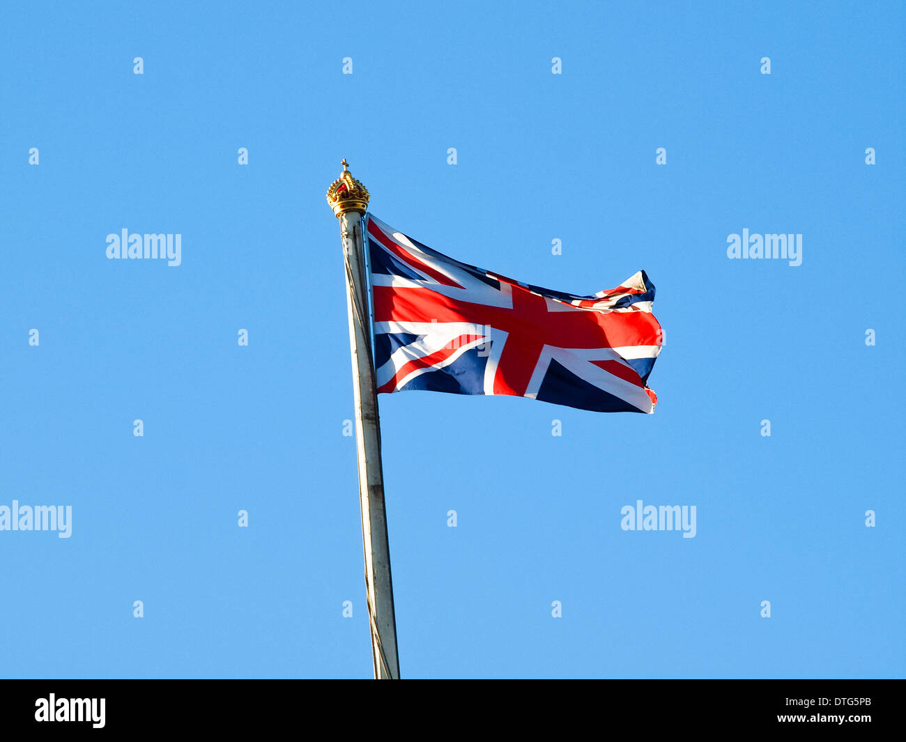 Union Jack national flag of the United Kingdom (UK Stock Photo - Alamy