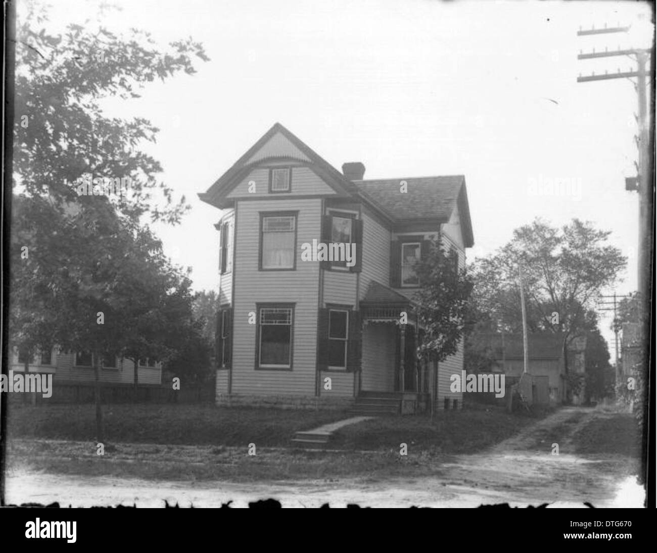 Old two story house hi-res stock photography and images - Alamy