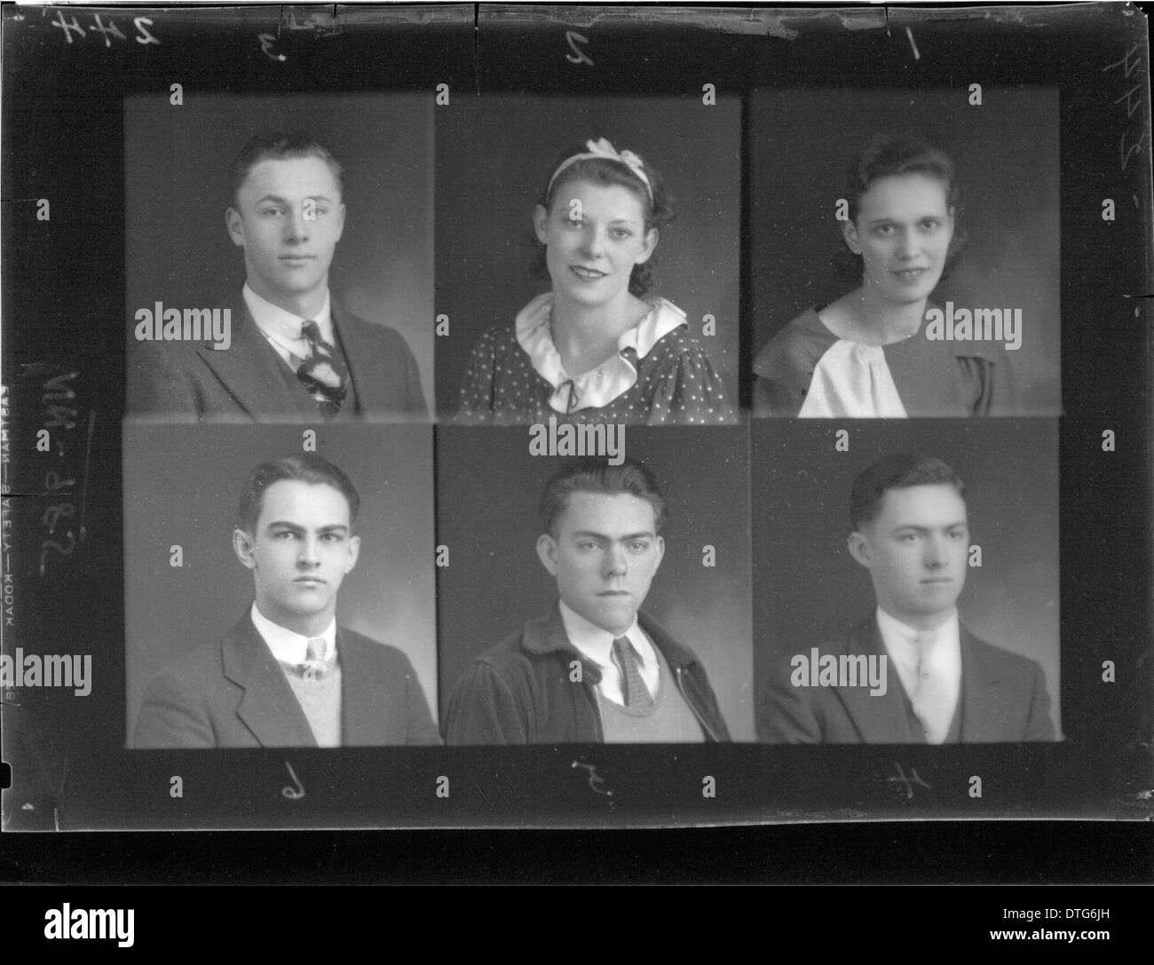 1930s student portraits hi-res stock photography and images - Alamy