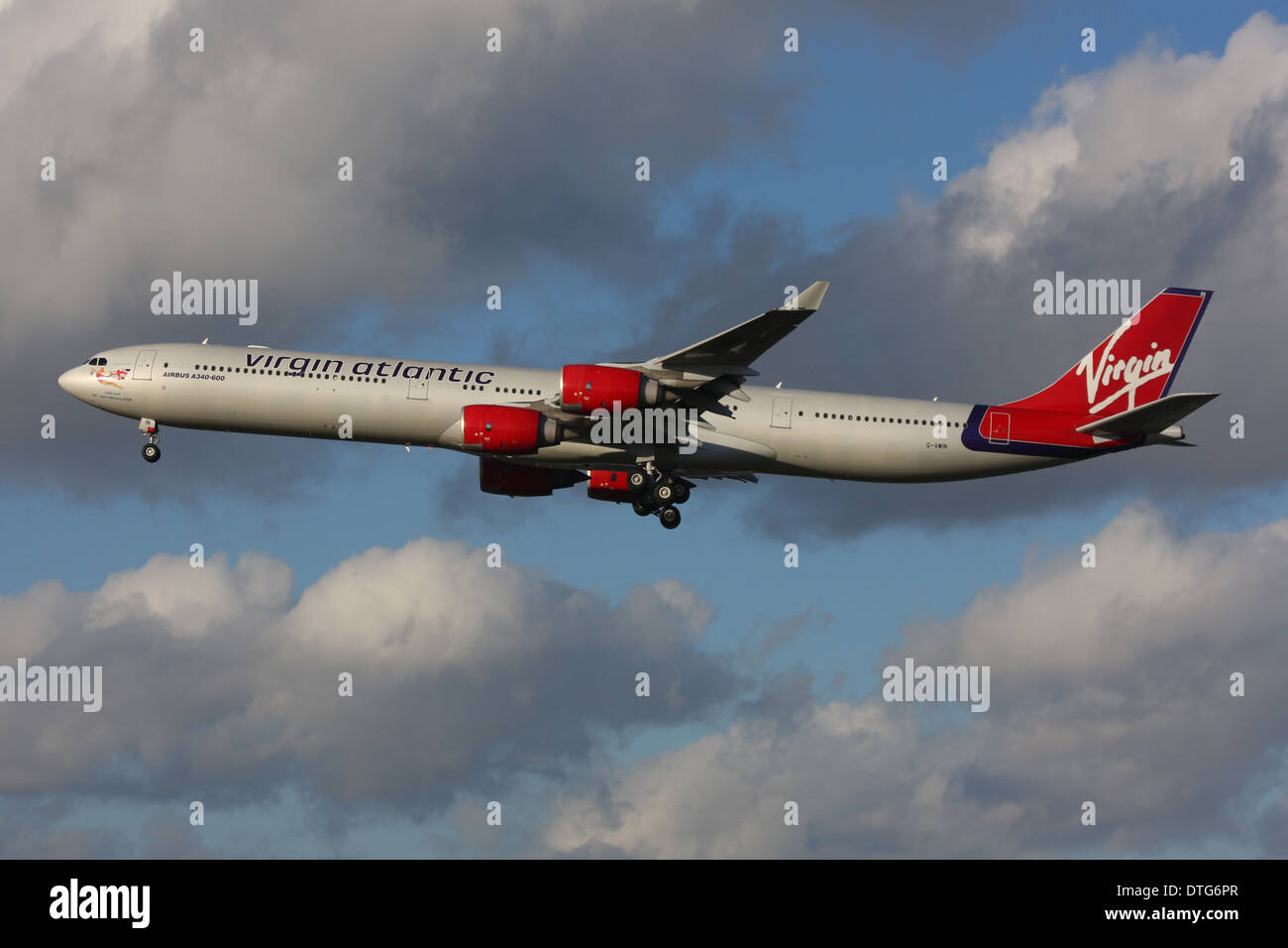 virgin atlantic airbus Stock Photo - Alamy