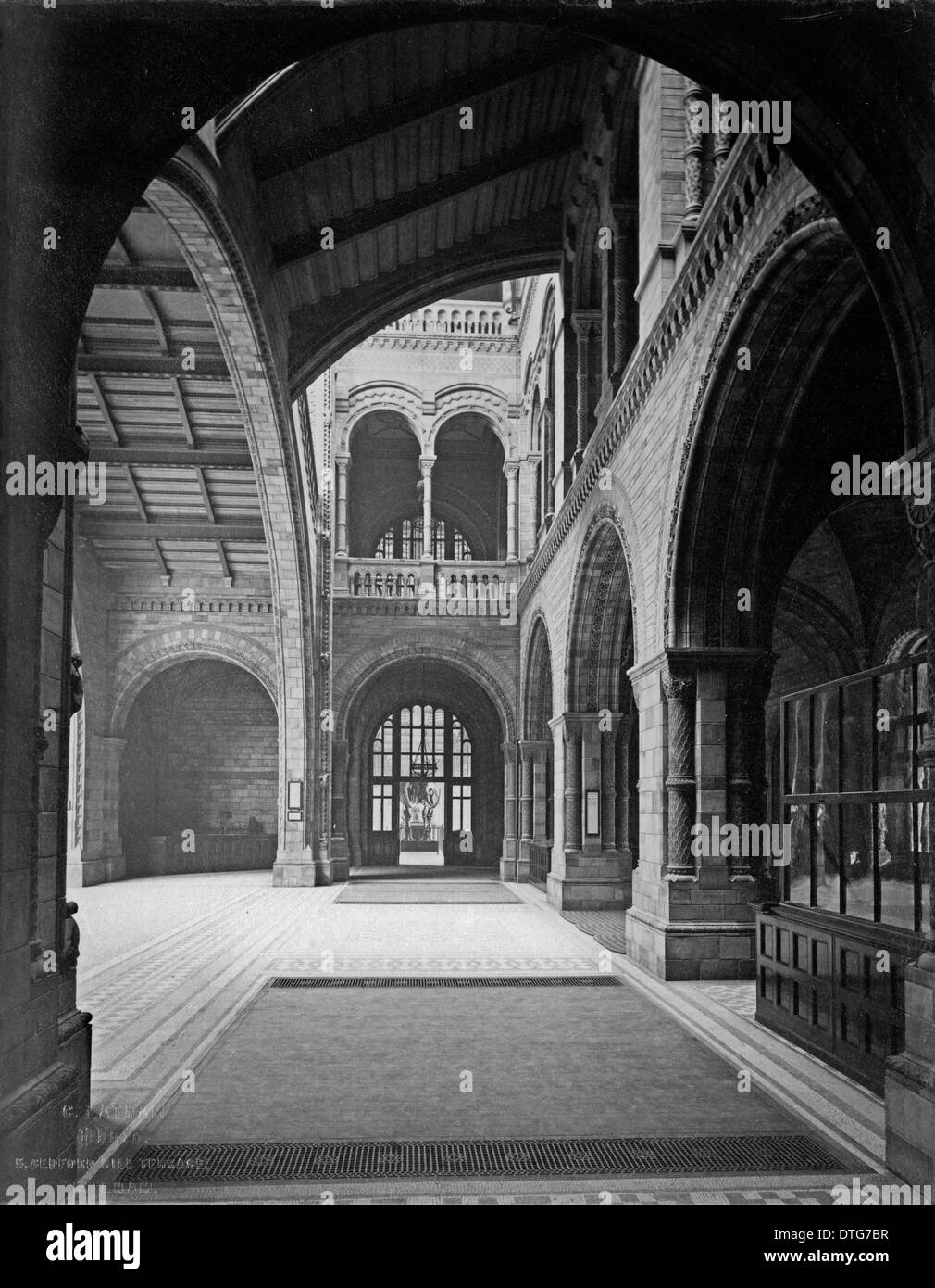 Central Hall. 1882 Stock Photo - Alamy