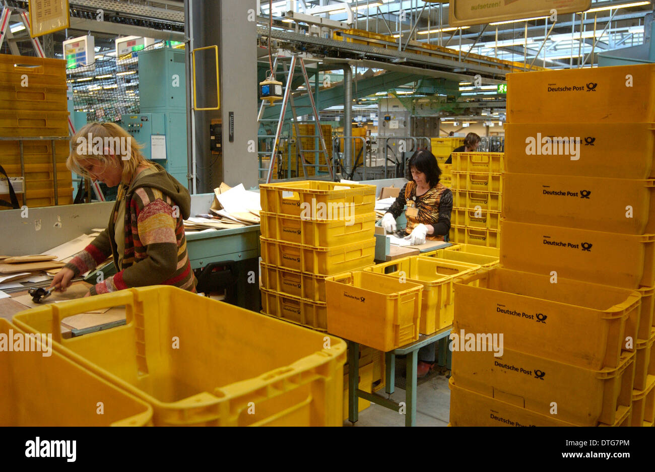 Woman postal worker germany hi-res stock photography and images - Alamy