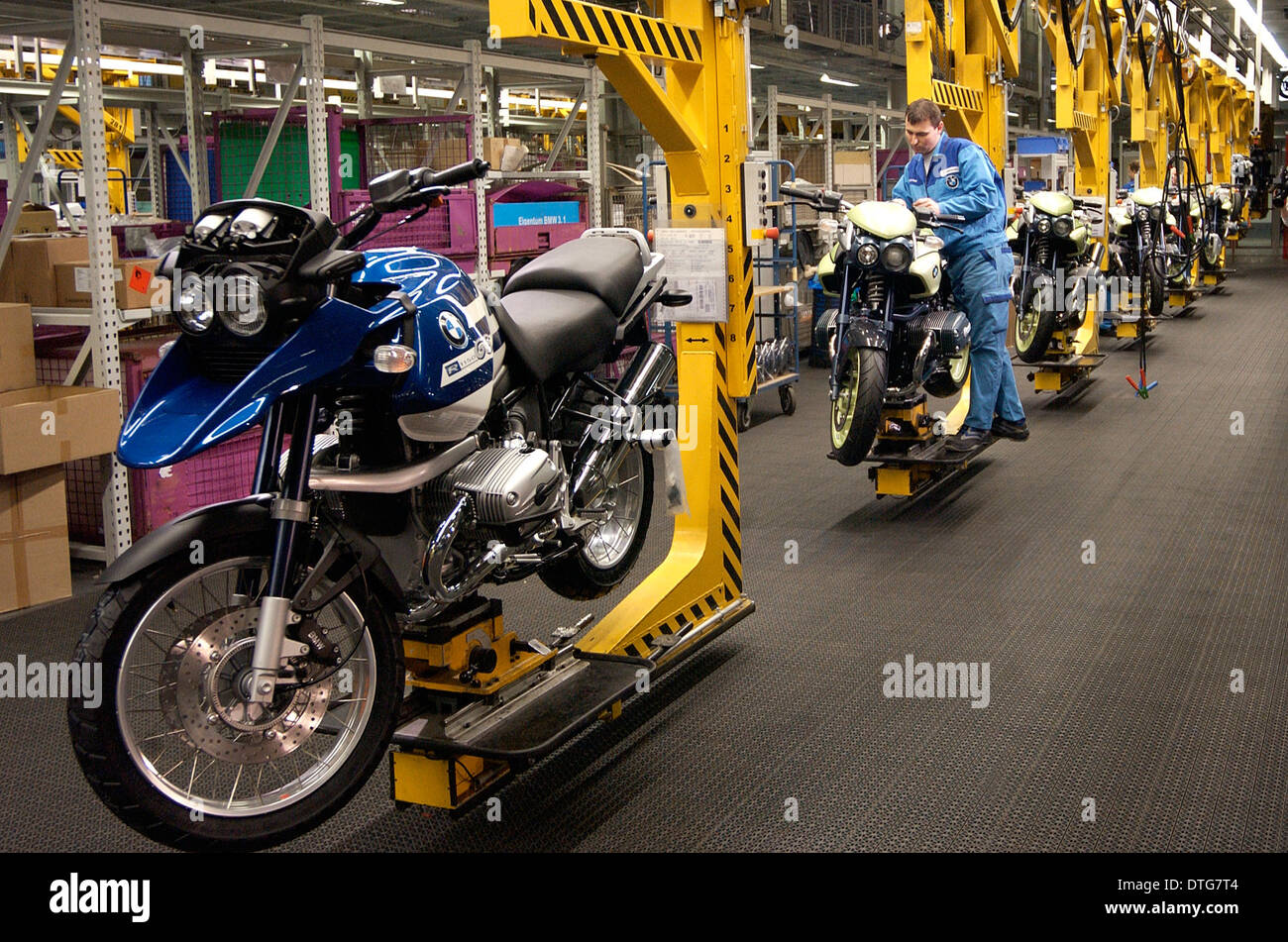 BMW Motorrad factory Stock Photo - Alamy