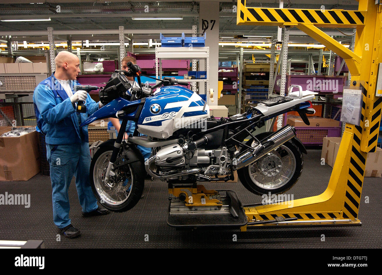 BMW Motorrad factory Stock Photo - Alamy