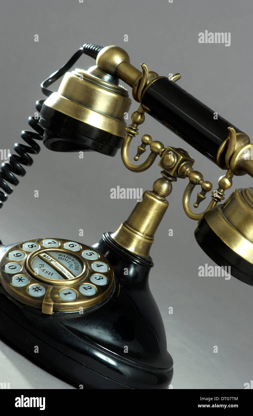 Symbol photo: telephone, telecommunications Stock Photo - Alamy