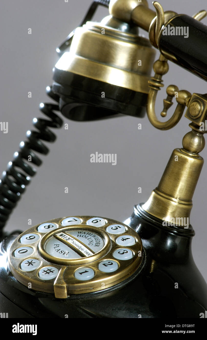 Symbol photo: telephone, telecommunications Stock Photo - Alamy