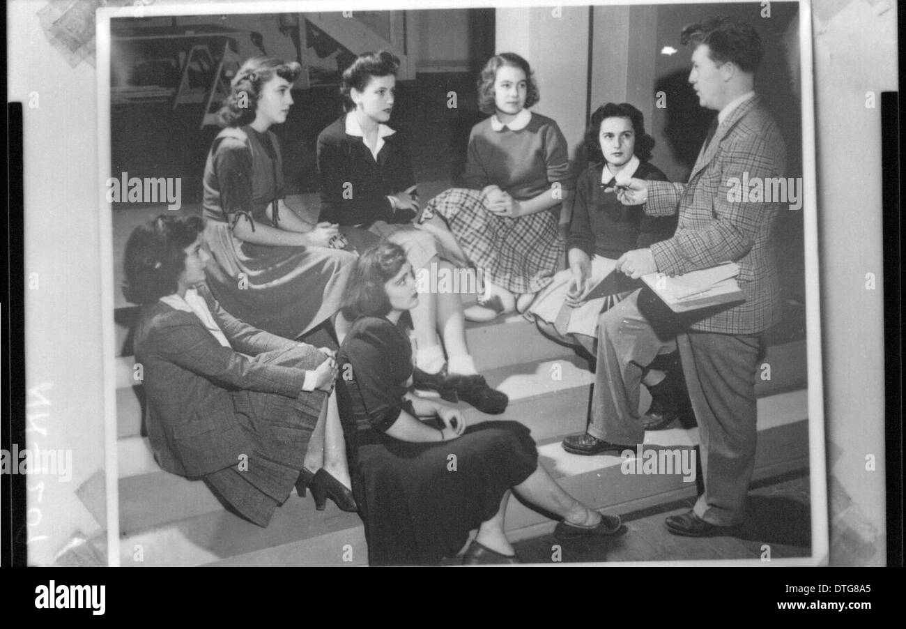 Lecture photograph Black and White Stock Photos & Images - Alamy