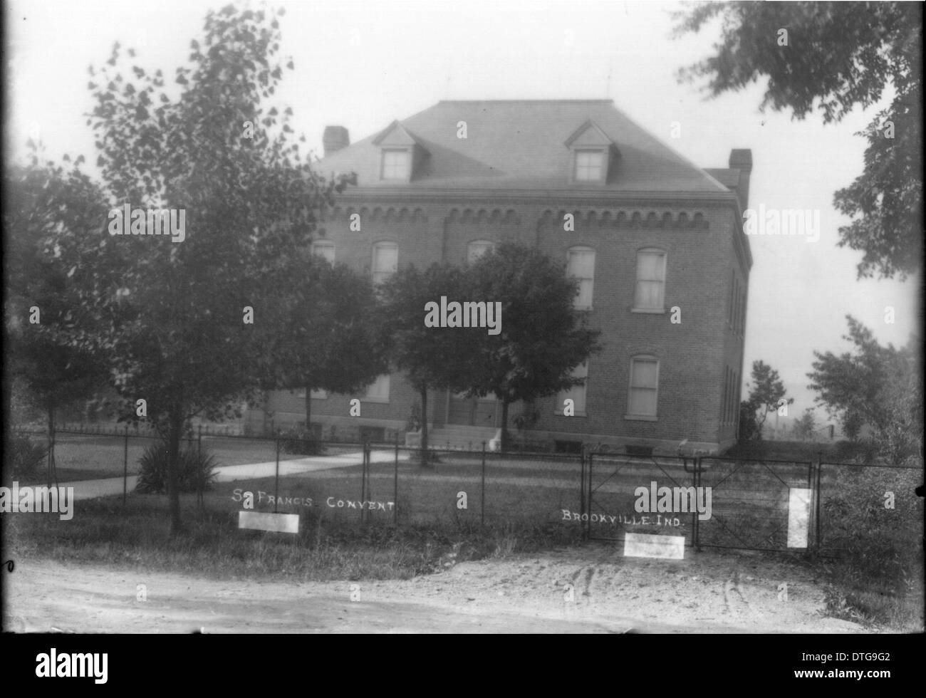 This image depicts the *St. Francis Convent*, a religious dwelling in ...