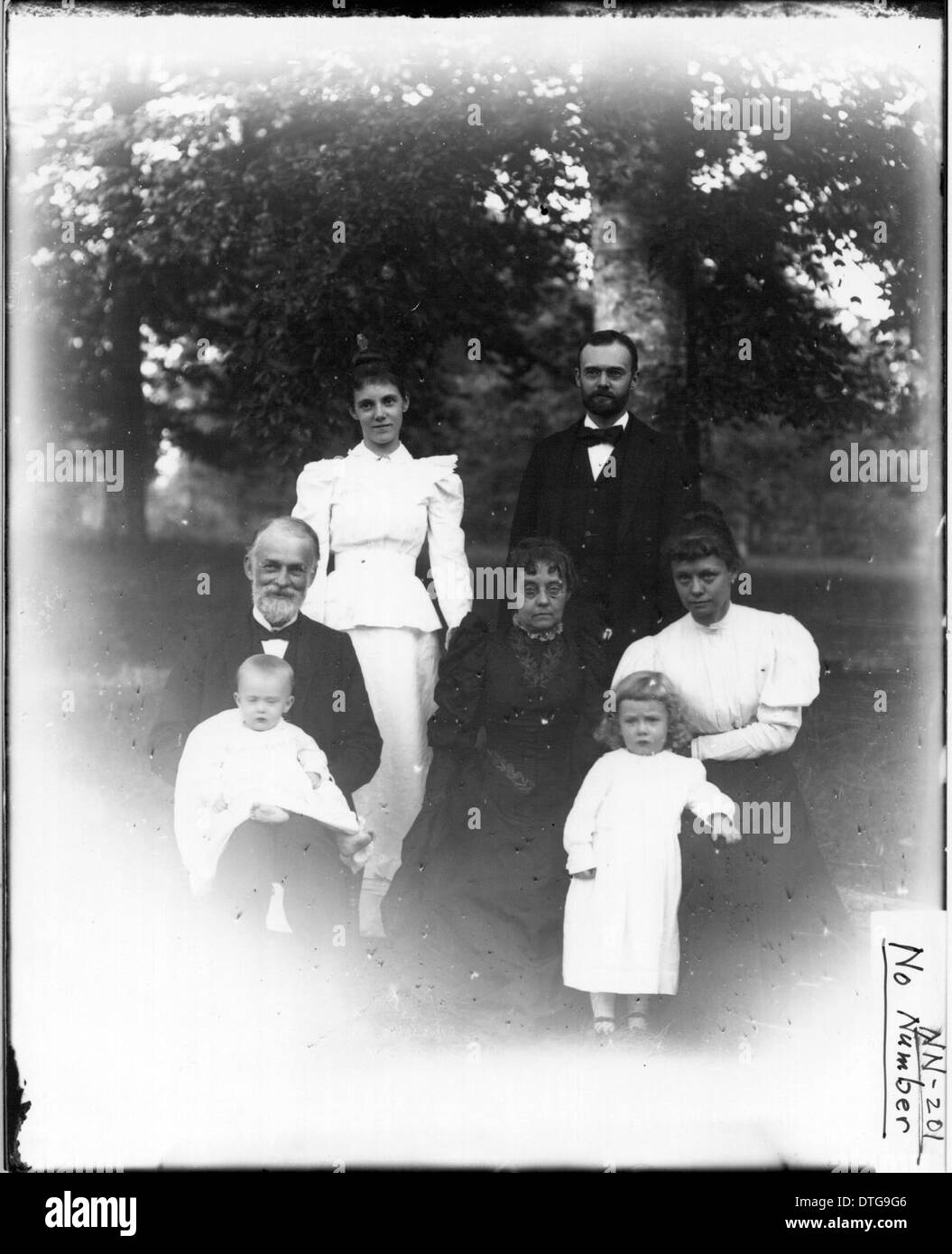 A family portrait of the Hepburn family, captured by Albert Dousa. The ...