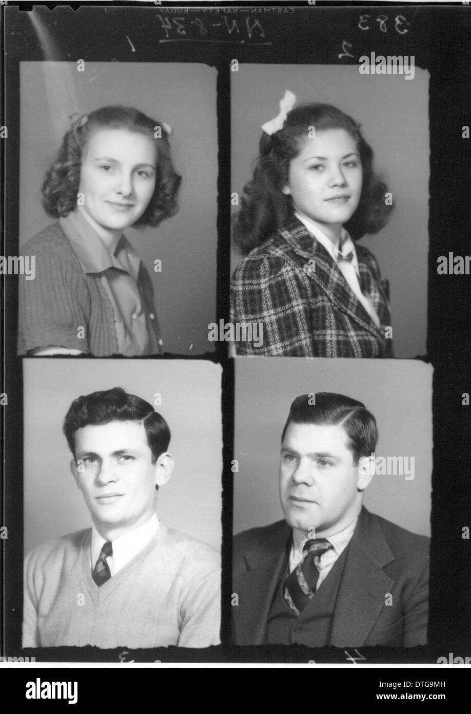1940s yearbook hi-res stock photography and images - Alamy