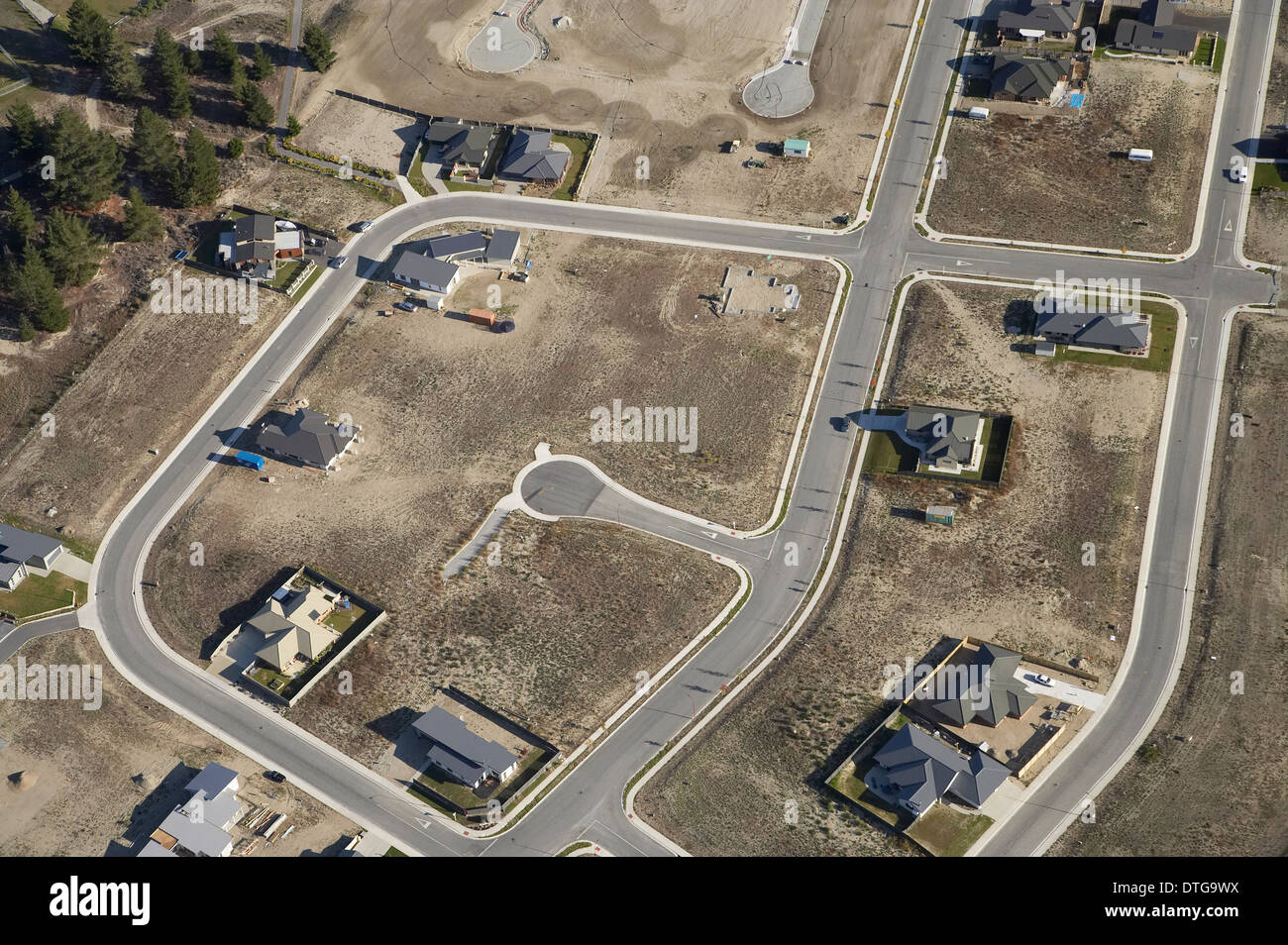 New Subdivision, Alexandra, Central Otago, South Island, New Zealand ...