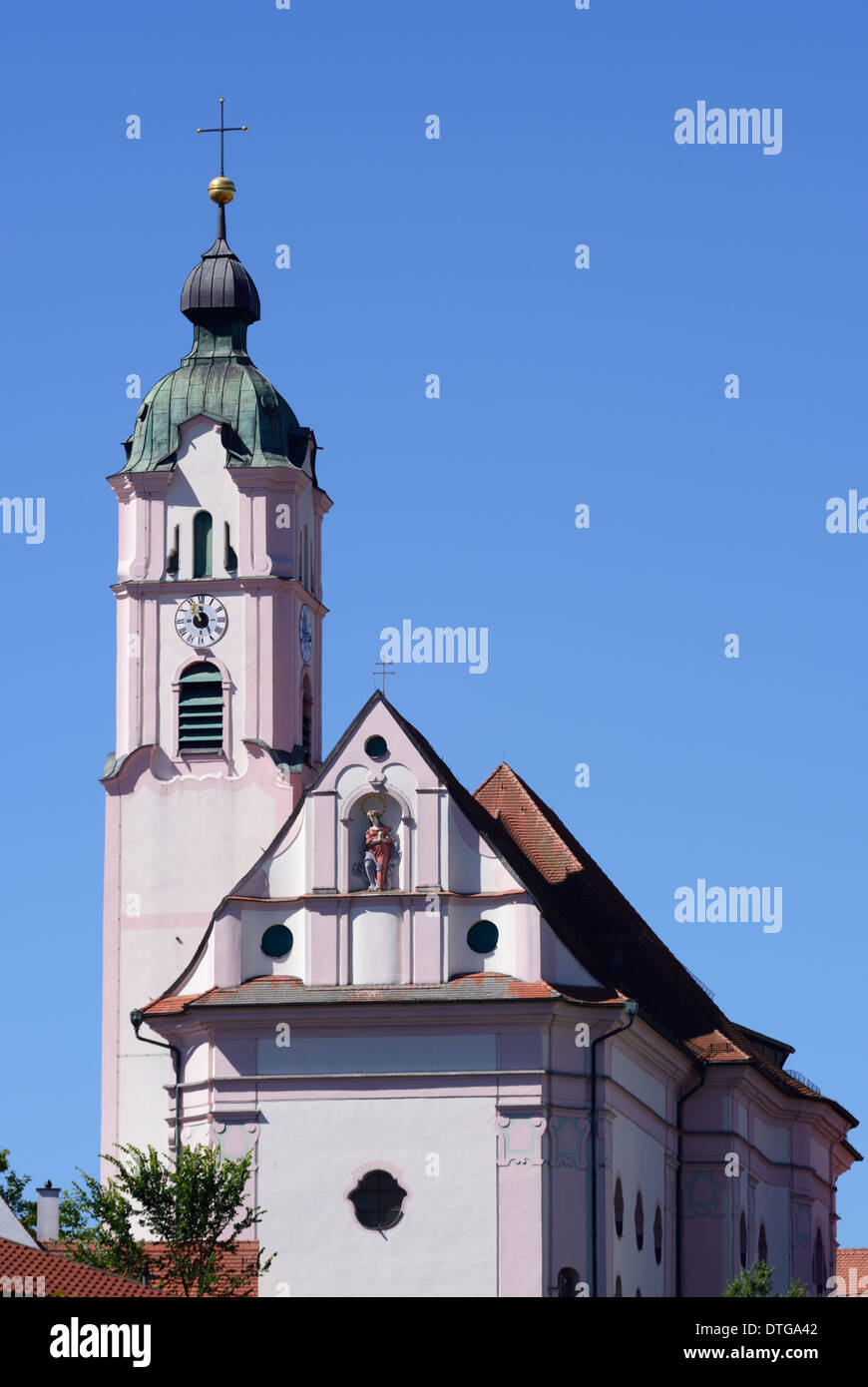 18th century Rokoko style roman catholic church „Frauenkirche“ or „Zu ...