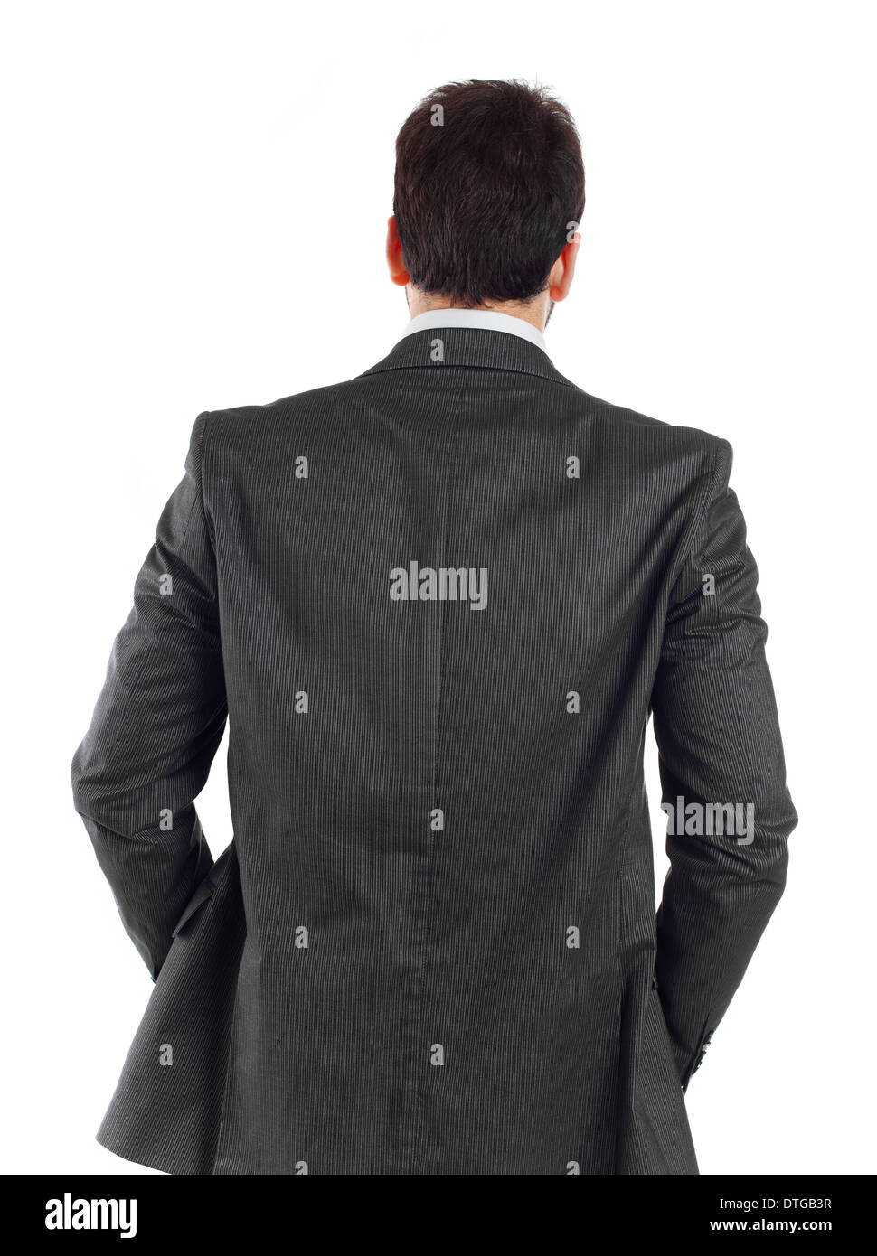 Young man back turned camera hi-res stock photography and images - Alamy