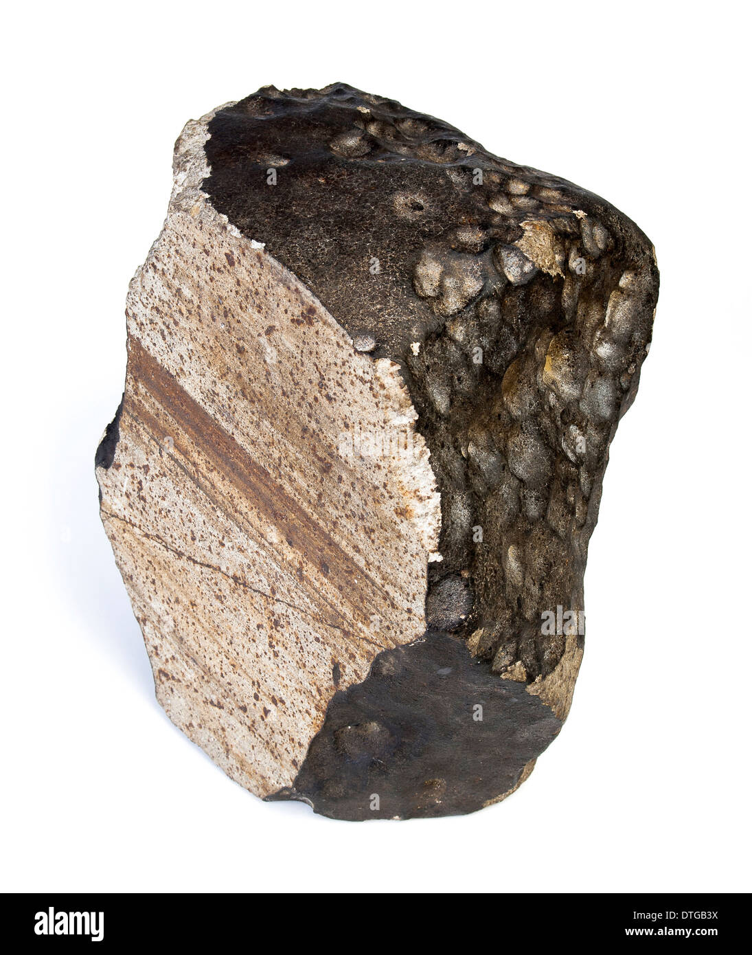 Stone stony meteorite metallic hi-res stock photography and images - Alamy