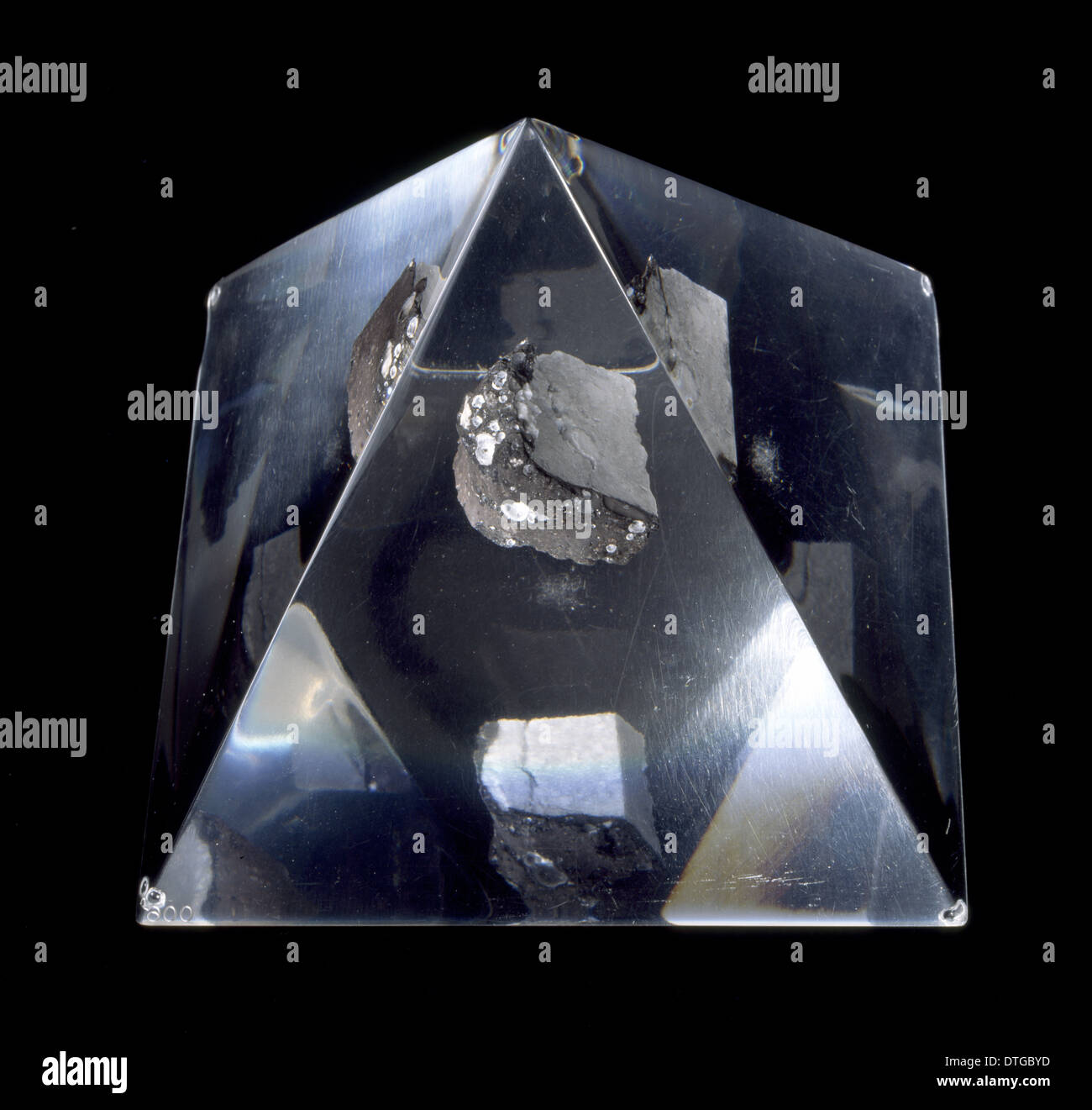 Anorthosite breccia, moon rock Stock Photo - Alamy