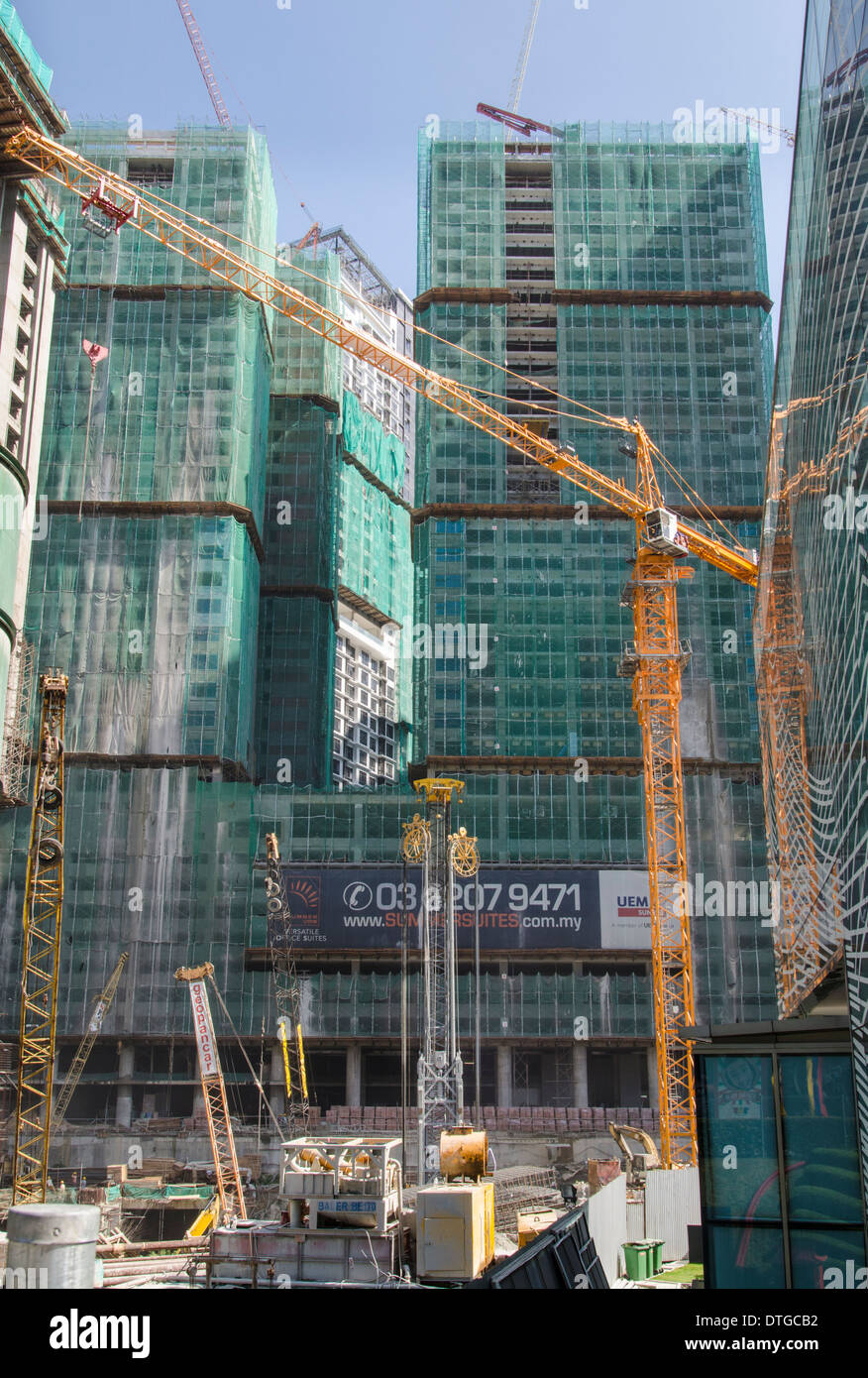 Construction in Kuala Lumpur, Malaysia Stock Photo - Alamy