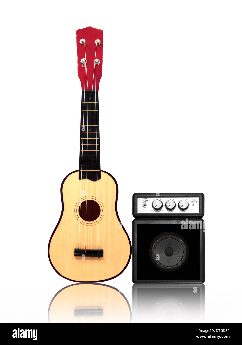 Musical equipment isolated against a plain background Stock Photo - Alamy