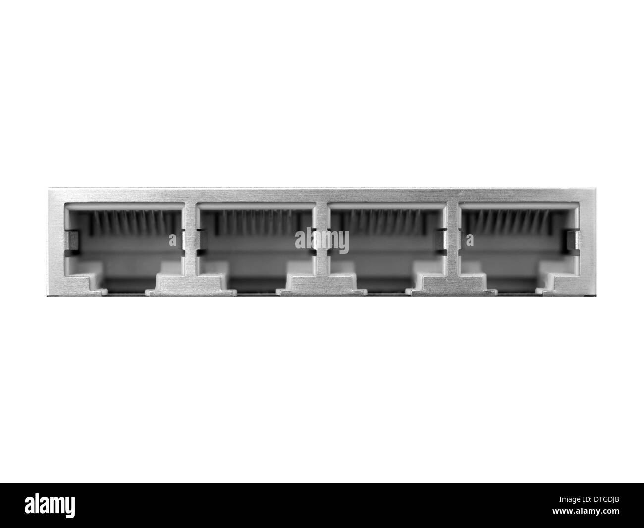 Ethernet cables isolated against a plain background Stock Photo - Alamy