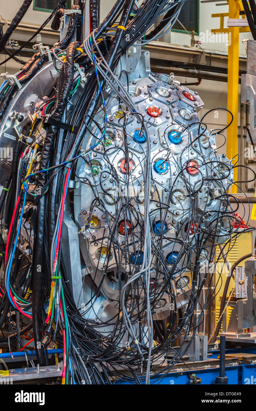 Partial View Of The Tigress Experiment At Triumf In Vancouver Stock