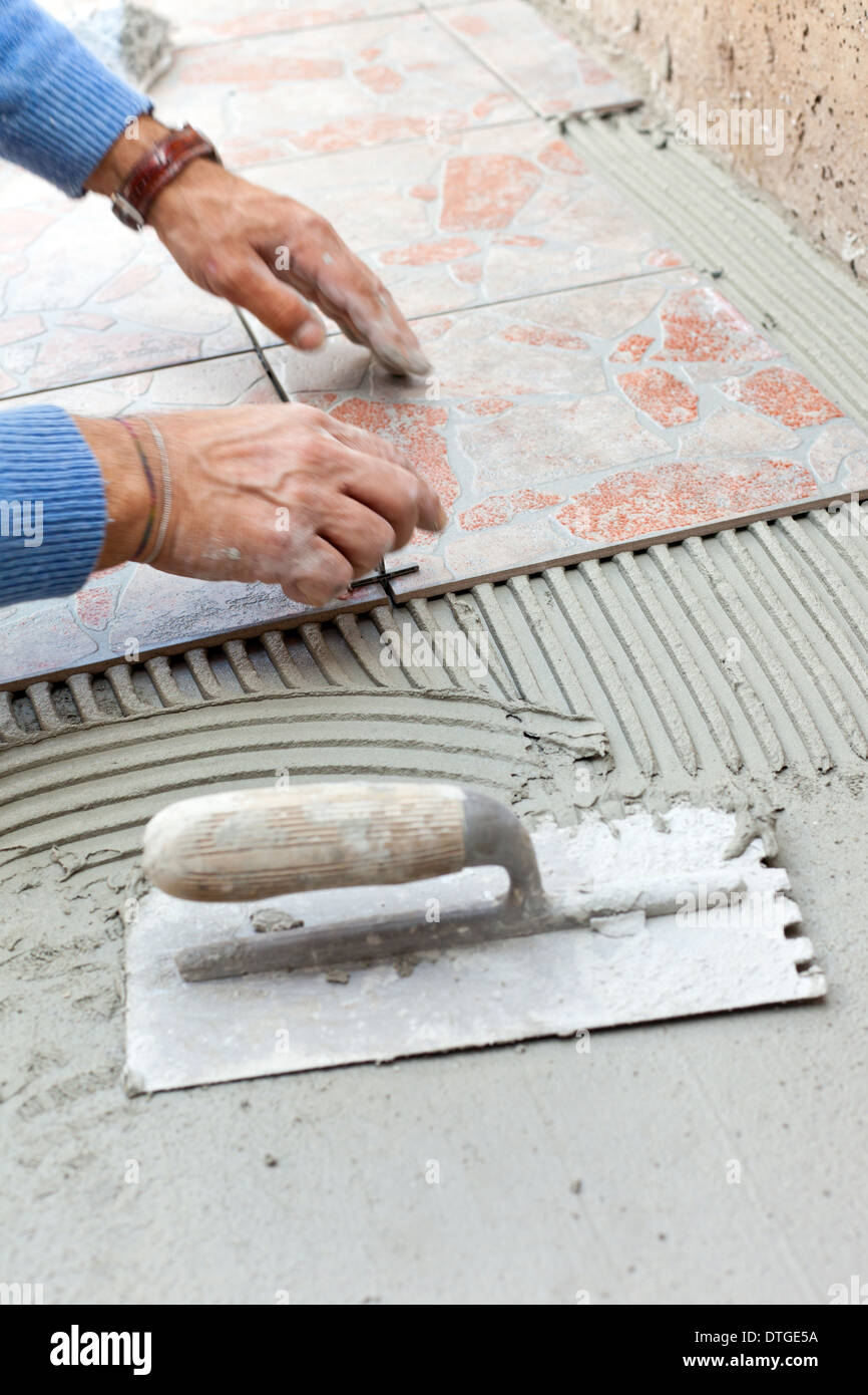 Paving garden work hi-res stock photography and images - Alamy