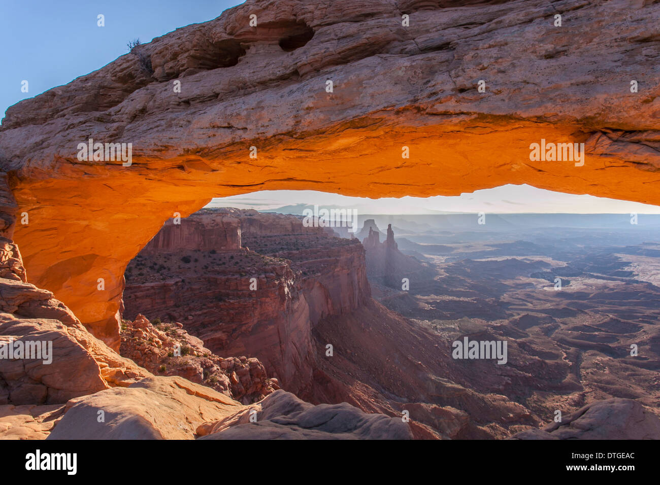 Mesa Arch, Canyonlands National Park, Utah Stock Photo - Alamy
