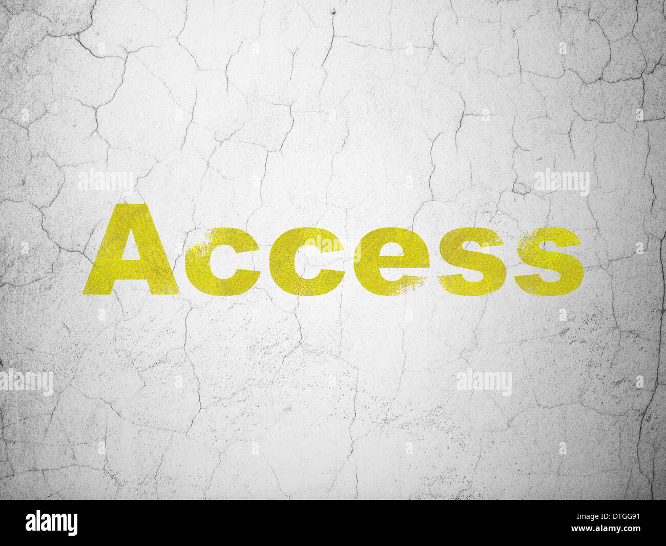 Protection concept: Access on wall background Stock Photo - Alamy