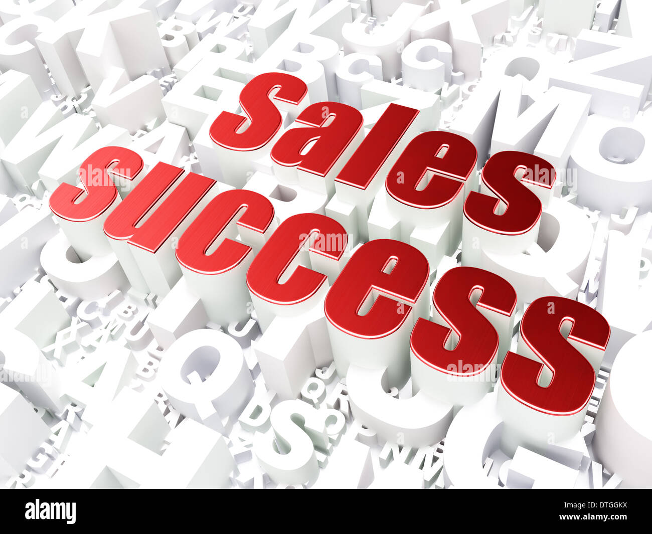 Marketing concept: Sales Success on alphabet background Stock Photo - Alamy