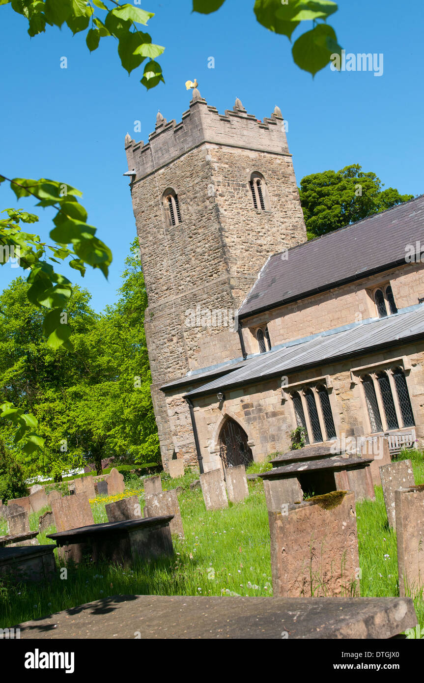 St Catherine's Church, Teversal Nottinghamshire England UK Stock Photo ...