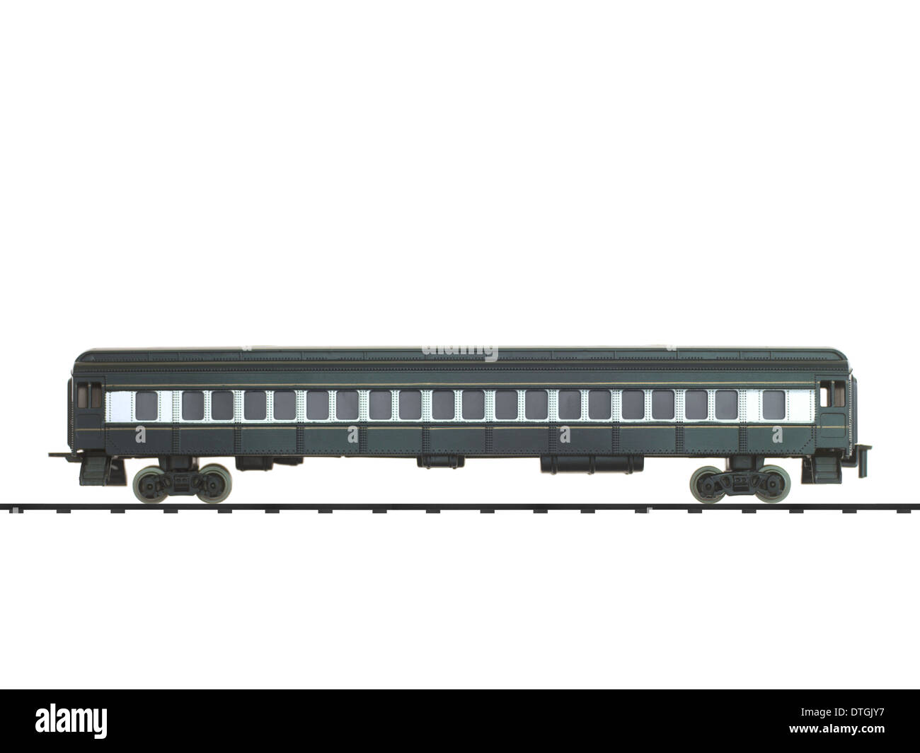 A toy train isolated against a white background Stock Photo - Alamy