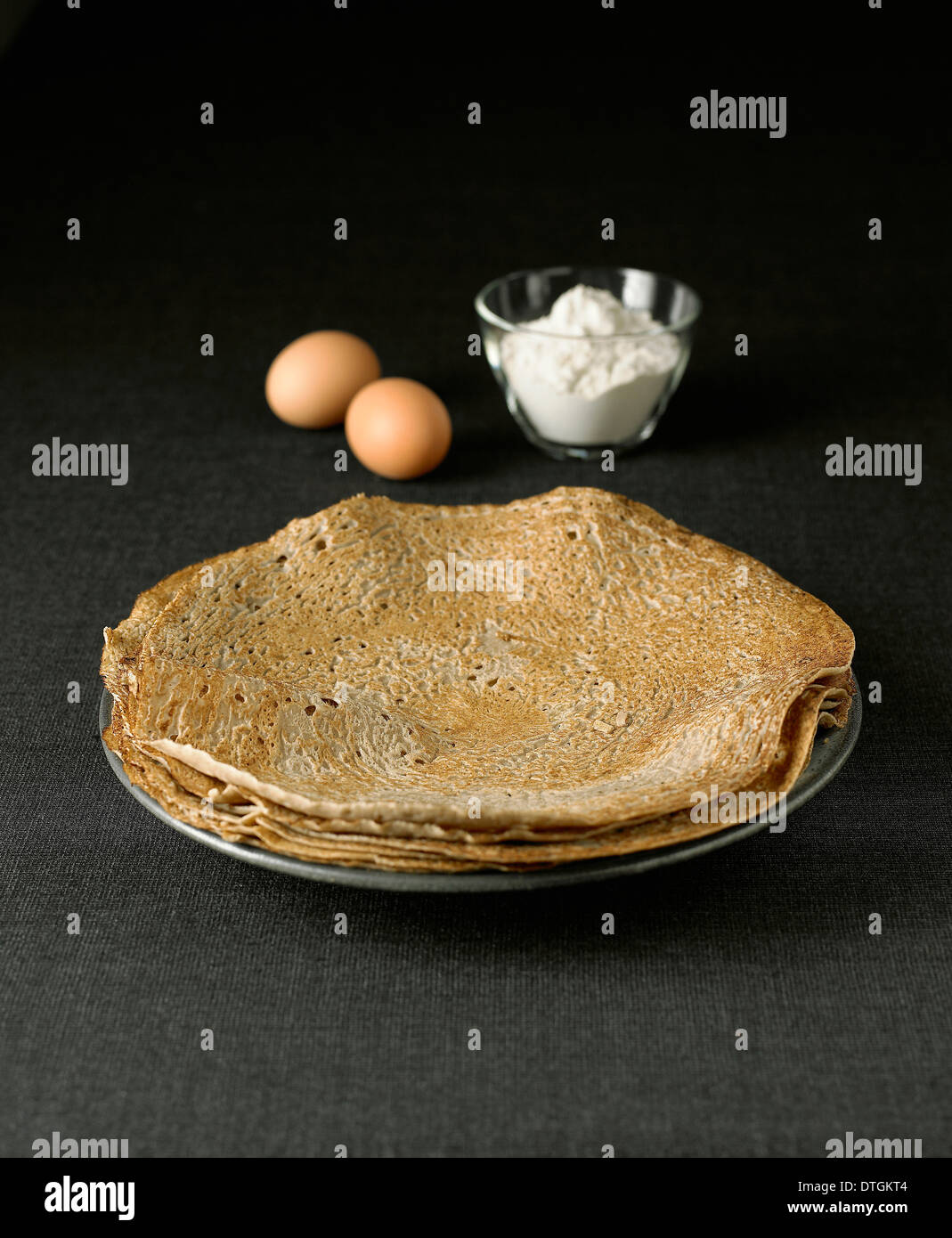 Plain crepe hi-res stock photography and images - Alamy
