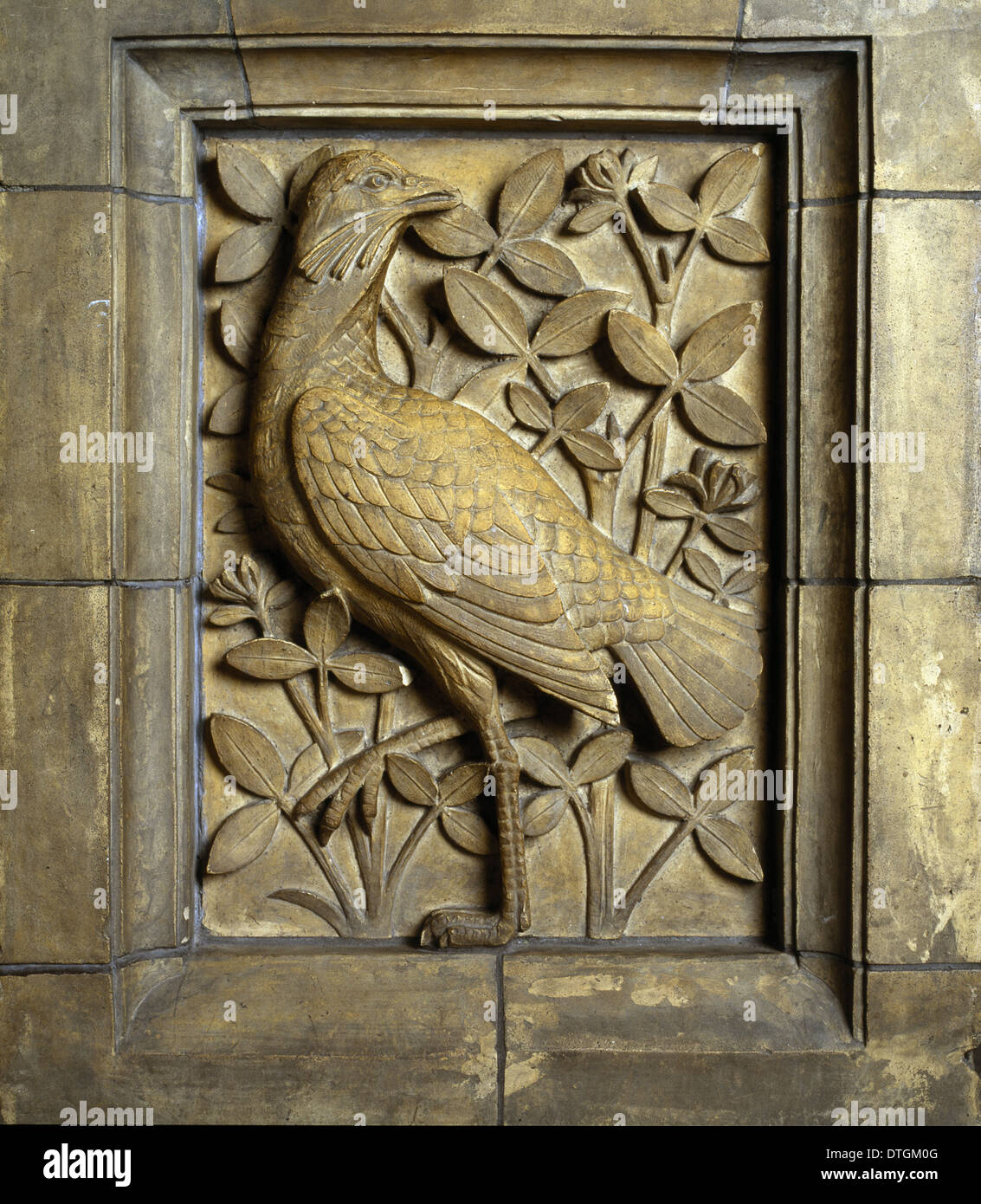 Detail of the Waterhouse Building of the Natural History Museum, London ...