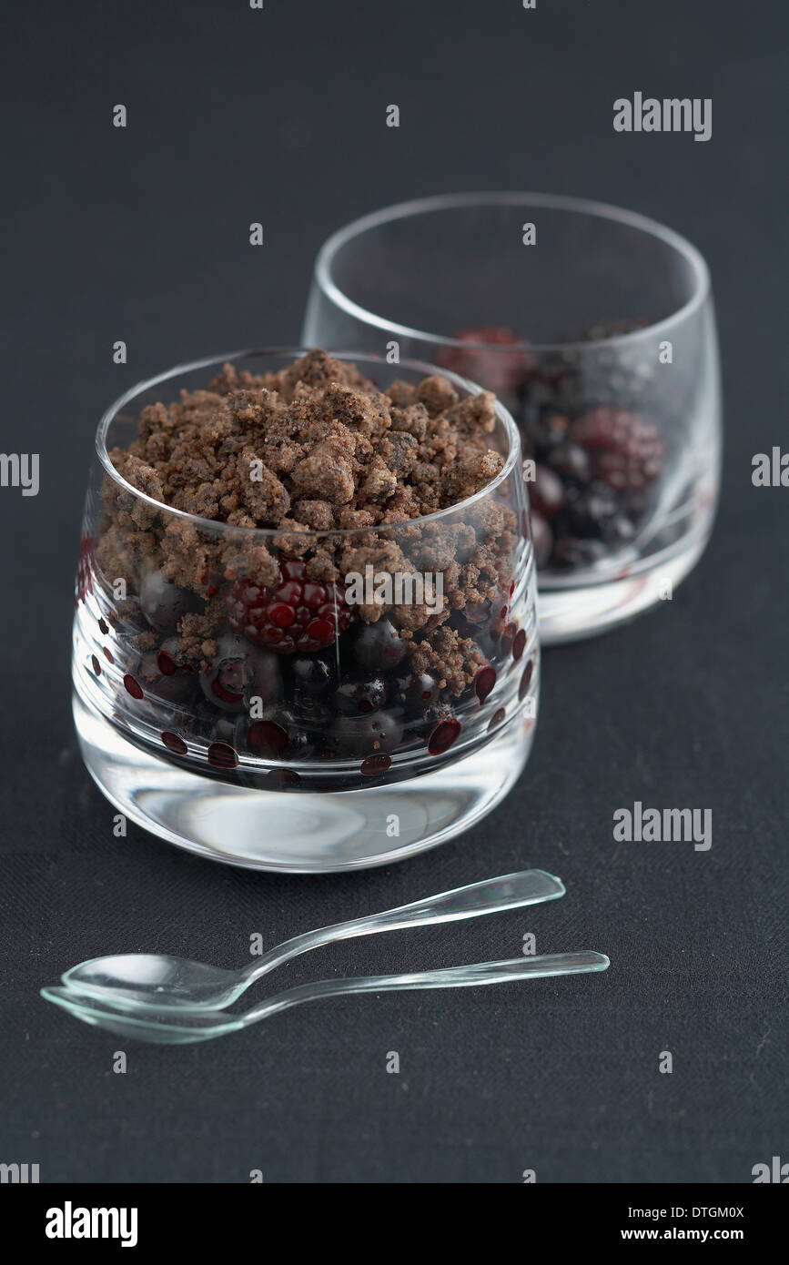 All black crumble Stock Photo - Alamy