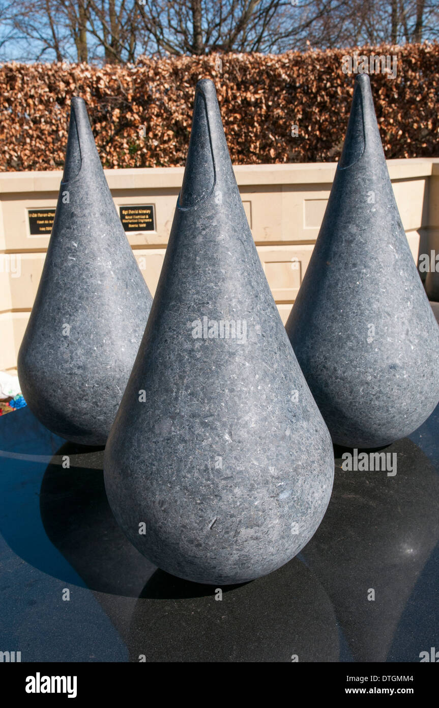 War Memorial in Carr Bank Park, Mansfield Nottinghamshire England UK ...