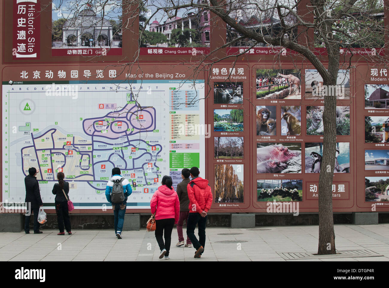 Beijing Zoo Map