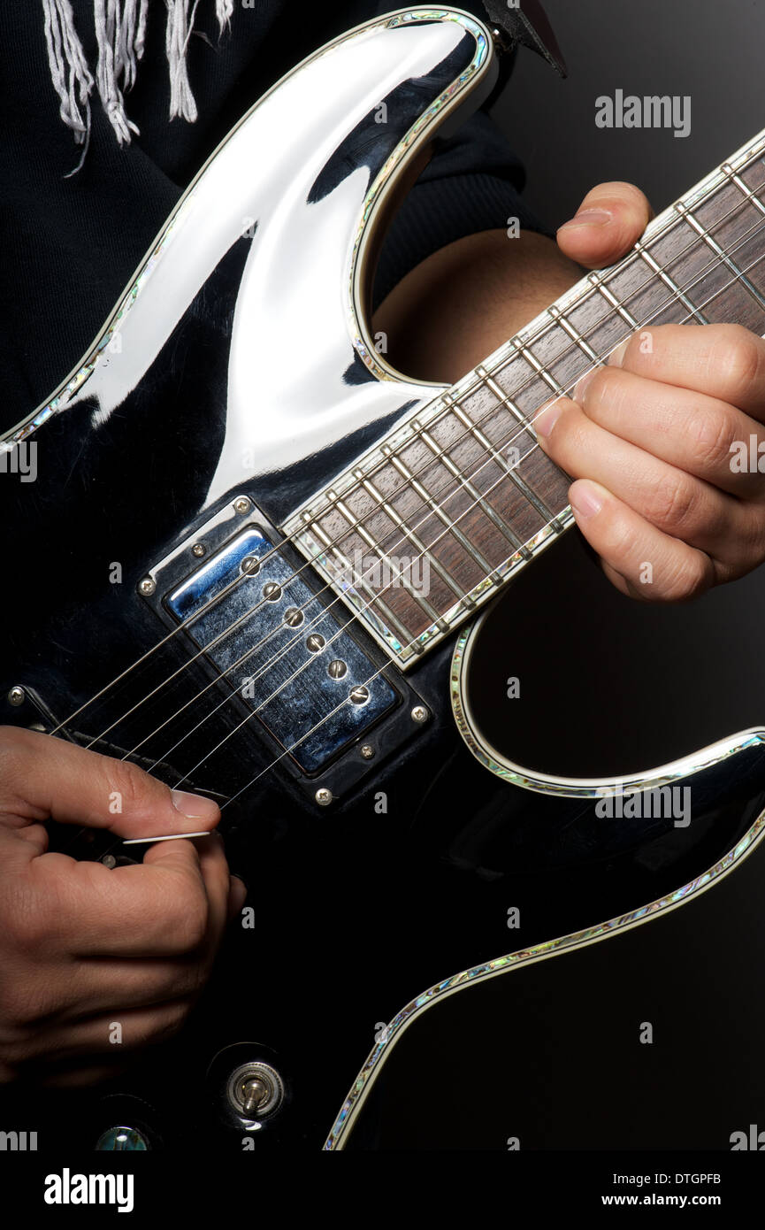 guitar close up Stock Photo - Alamy