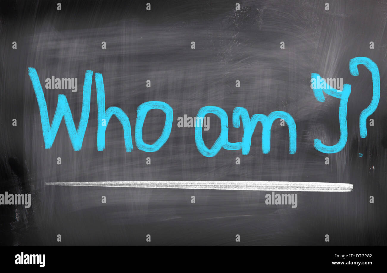 Am who i hi-res stock photography and images - Alamy