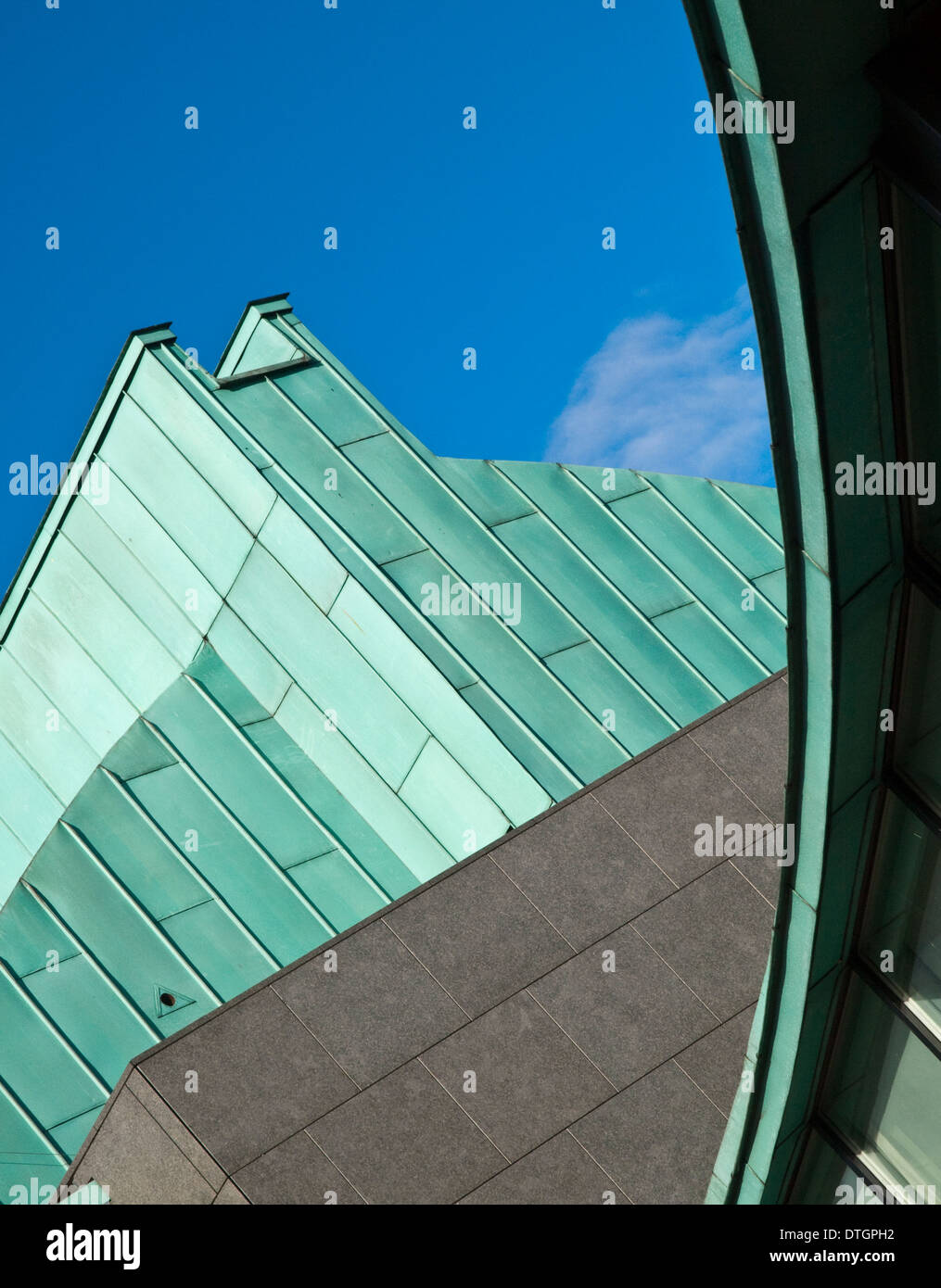 Abstract shot of the Lakeside Arts Centre at University Park ...